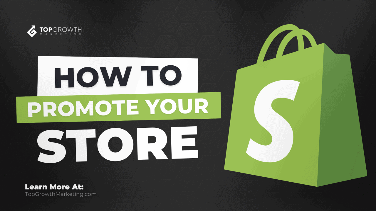 How To Promote Your Shopify Store — Basic to Advanced